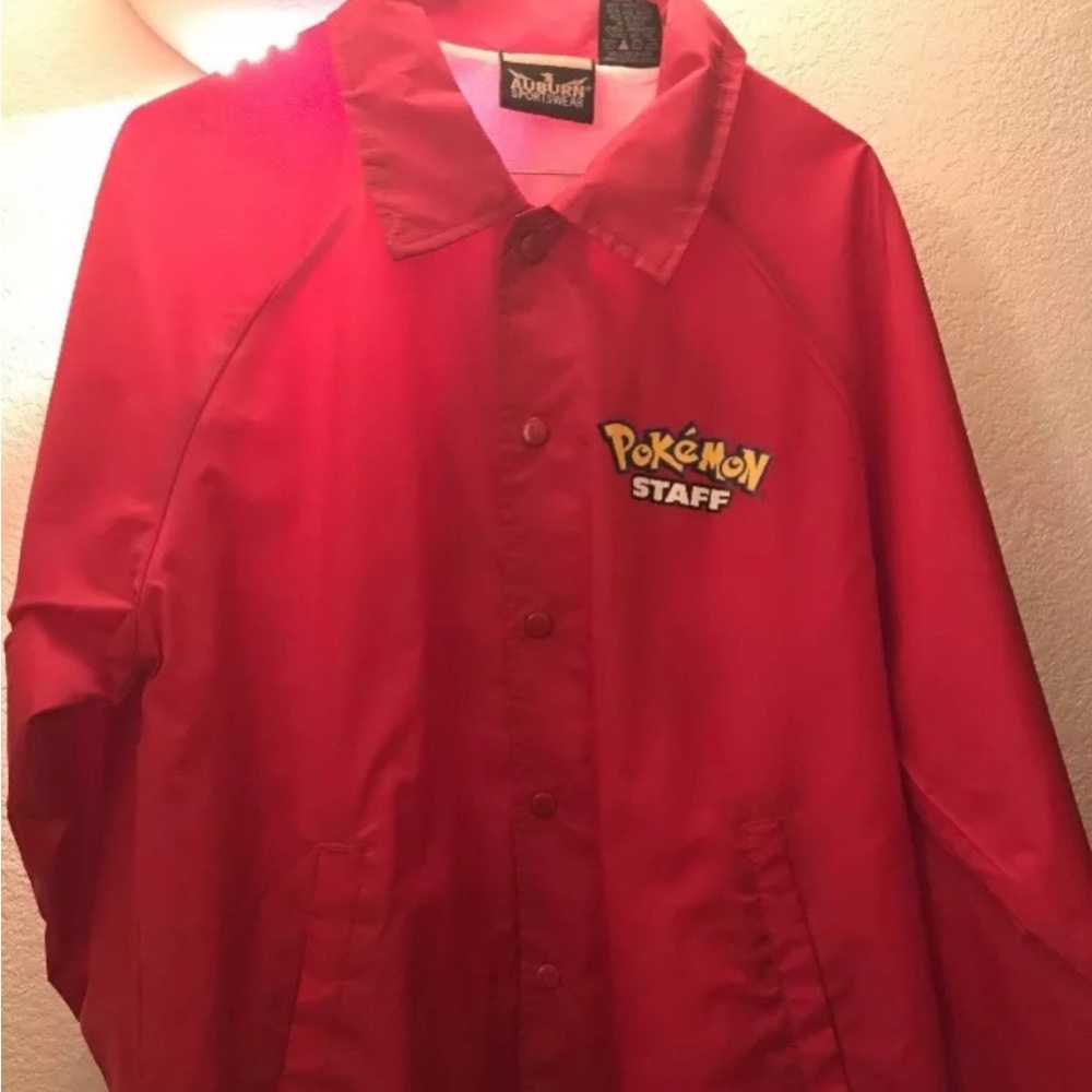 Pokemon Staff 10th Anniversary Pikachu Windbreaker Ja… - Gem
